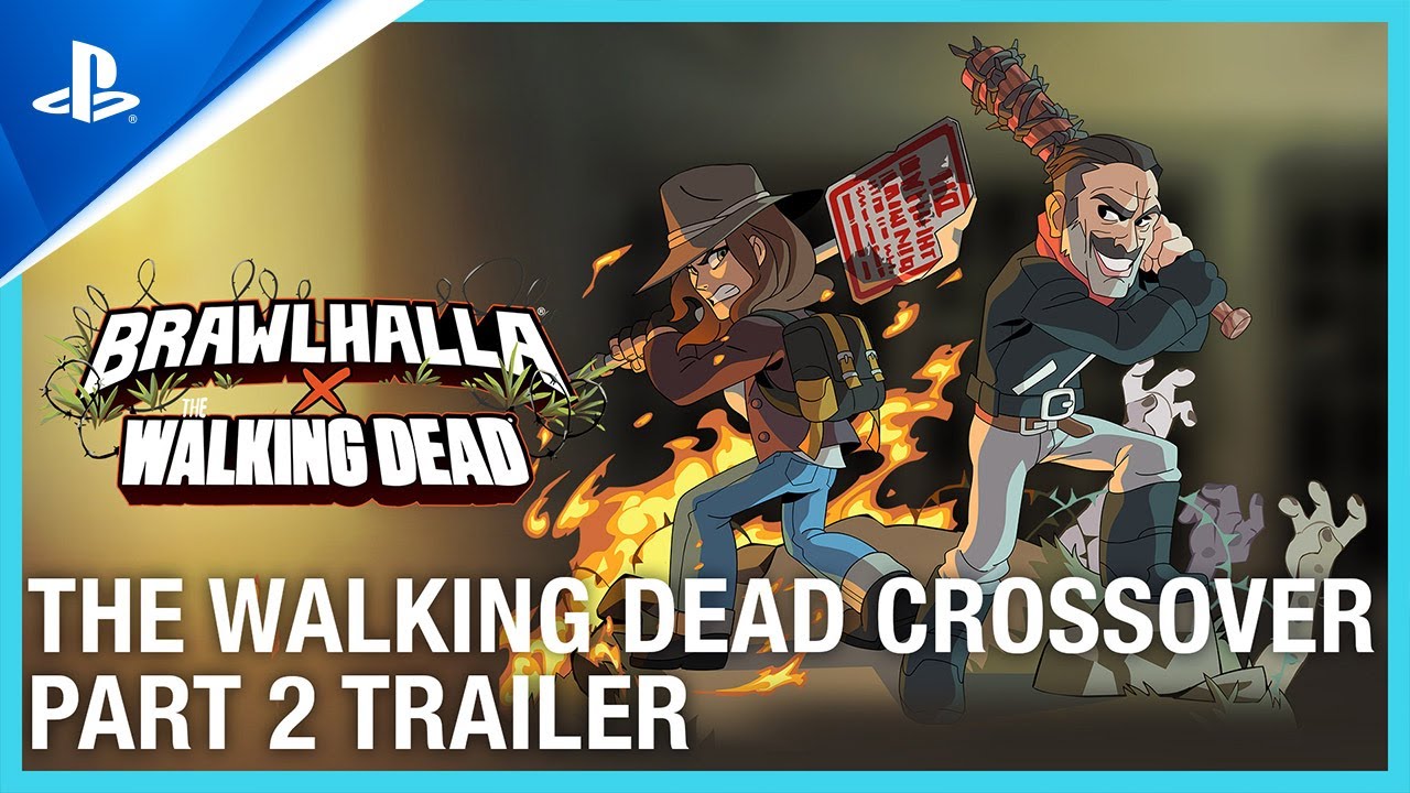 Brawlhalla - The Walking Dead Crossover Part 2 Reveal Trailer | PS4 ...