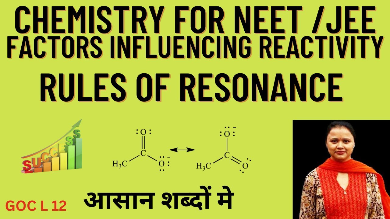Rules of Resonance | Factors influencing Reactivity | GOC Organic ...