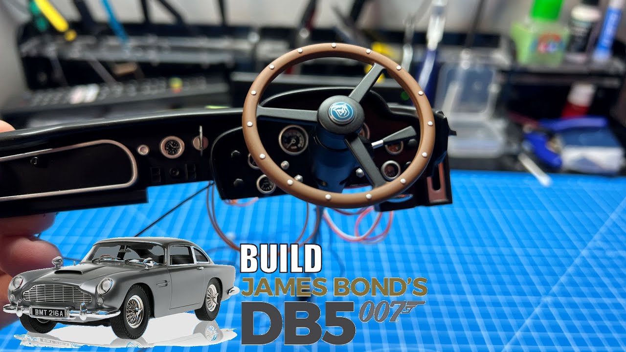 Build the 007 James Bond DB5 Aston Martin 1:8 Scale - Stages 21-30 ...