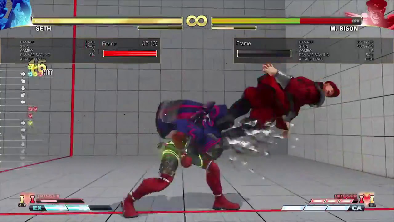 SFV - Seth Combo Aéreo - YouTube
