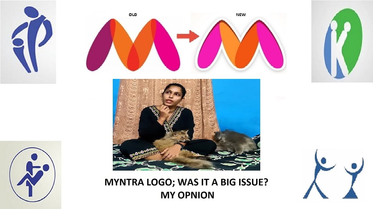 Myntra logo change issue || My opinion || Lady's opinion || #Malayalam ...