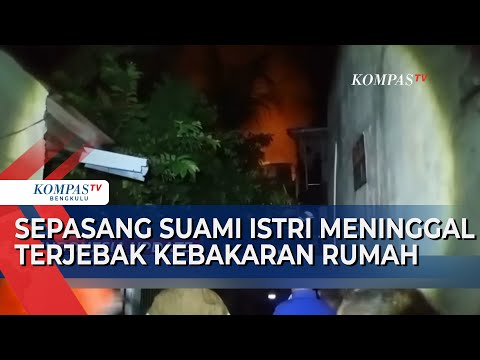 Sepasang Suami Istri Meninggal Terjebak Kebakaran Rumah di Palembang