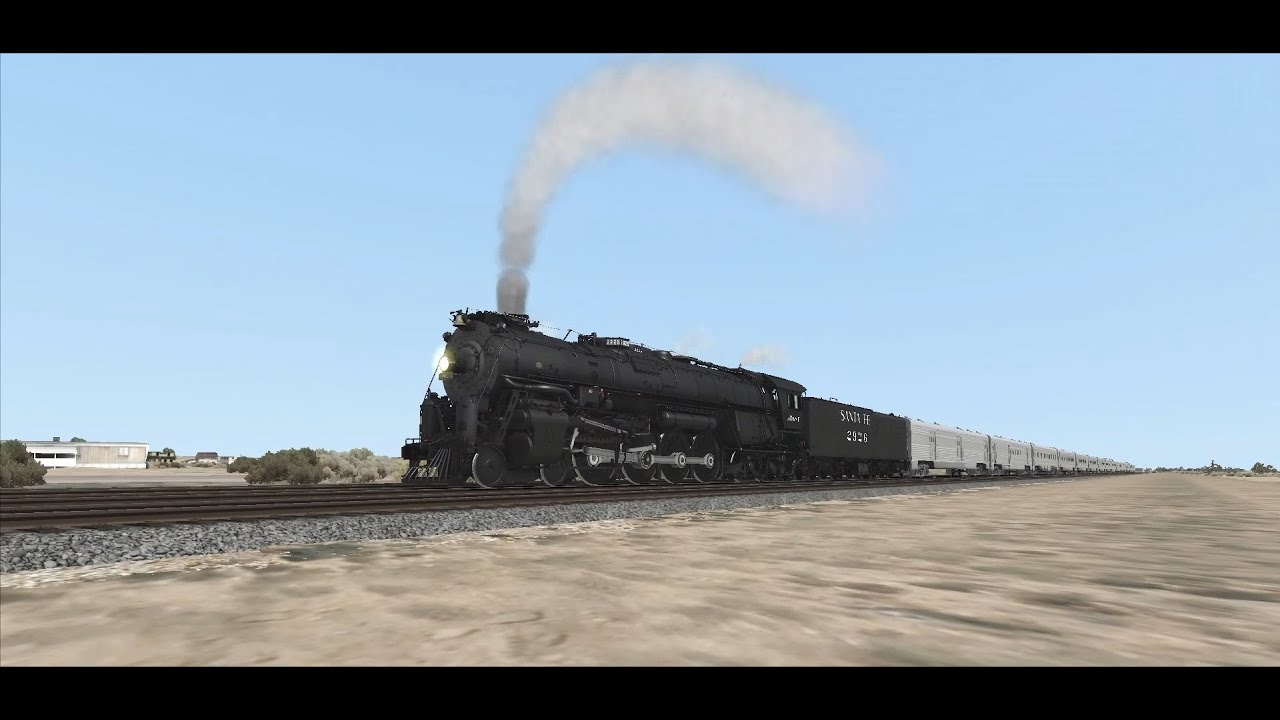 Santa Fe 2926 Trainz
