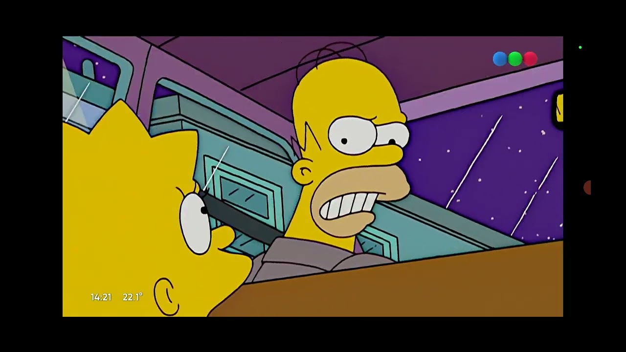 Los Simpson - Homero Se Enoja Con Lisa - Telefe - YouTube
