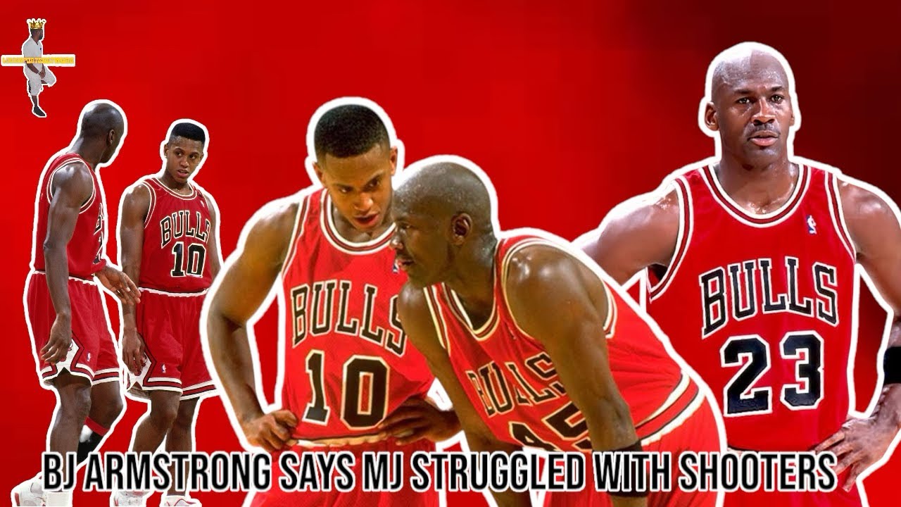 BJ ARMSTRONG SAYS AIR JORDAN DID NOT LIKE TO GUARD SHOOTERS - YouTube