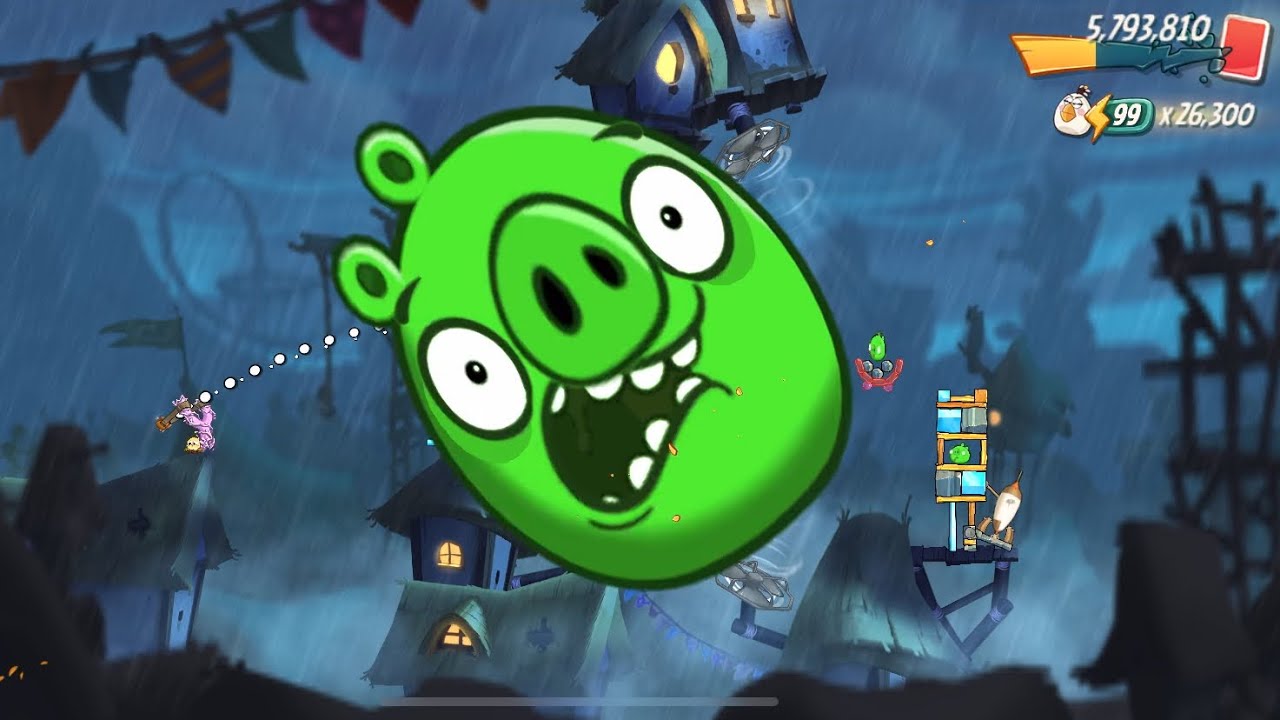 Angry Birds 2 How to beat King Pig Panic 16 Oct 2024 for extra Leonard ...