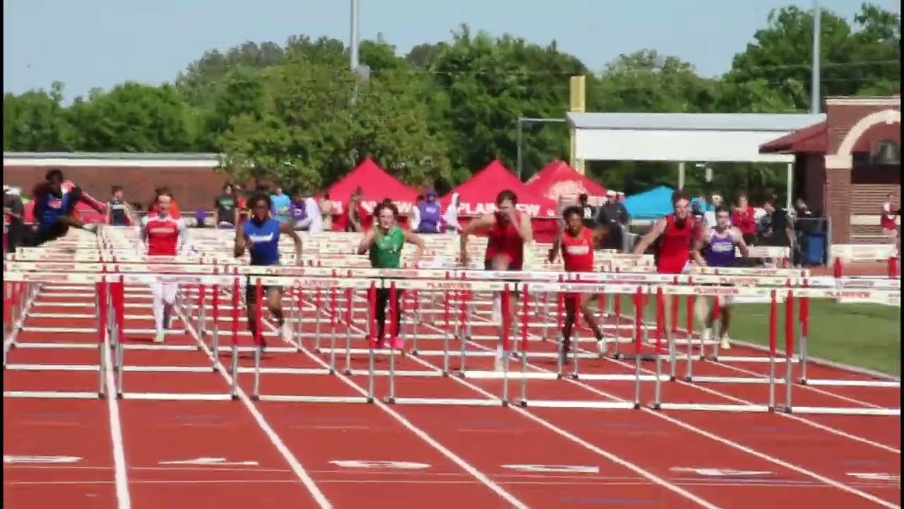 Class 3A Track Regional Meet- 110m Hurdles (3A Boys) - YouTube