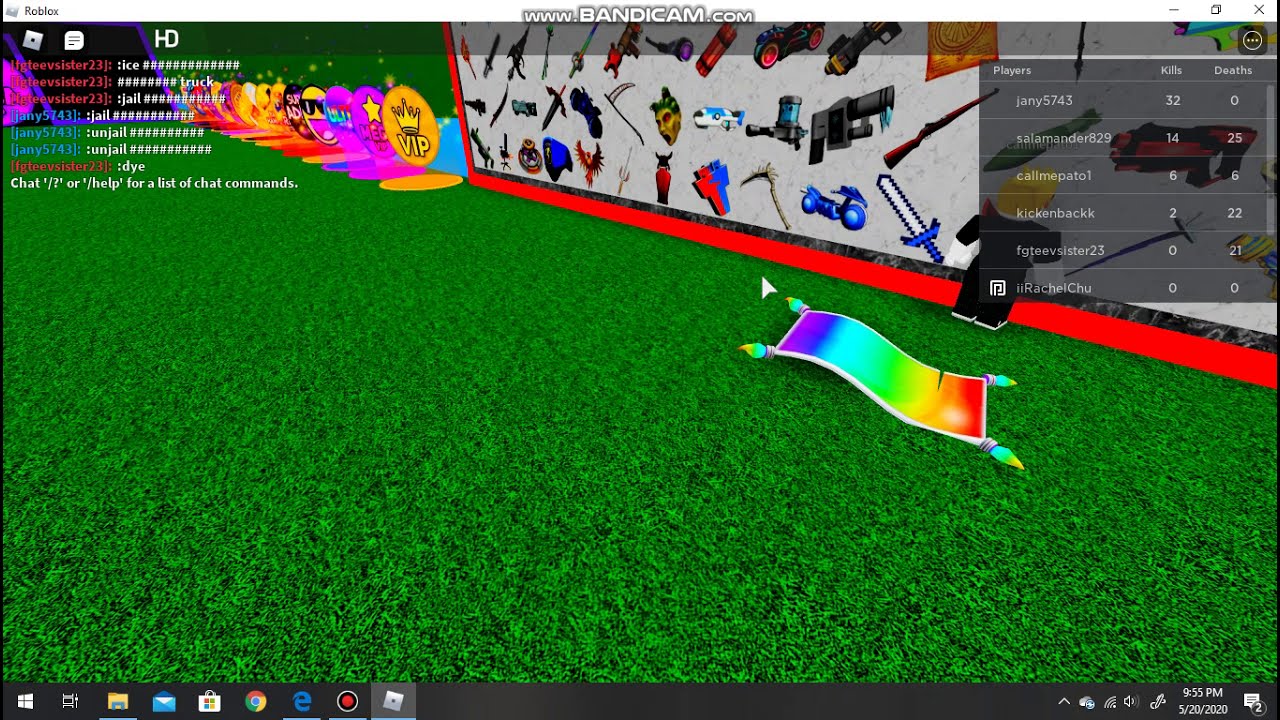 Playing with Admin Commands (Free Admin game) - YouTube