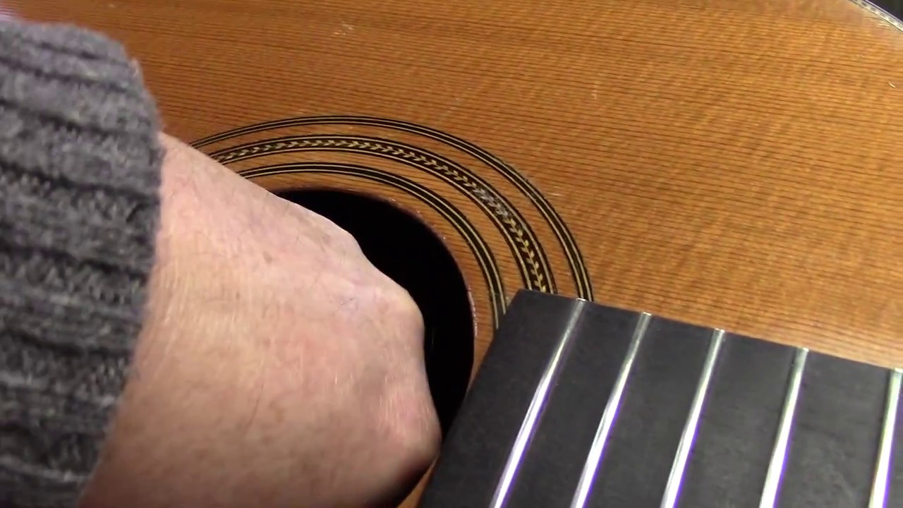 Gurian Guitar Side Crack Repair @StringTech Workstations - YouTube