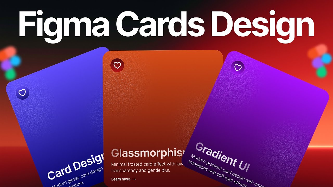 Figma UI Card Design | Figma Advanced Tutorial - YouTube