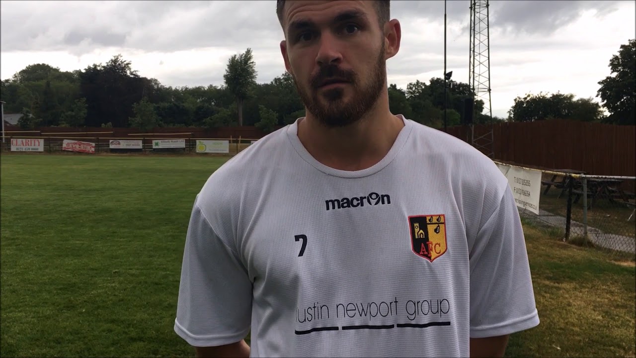 Alvechurch 1-2 Hednesford Town: Jamie Willets interview - YouTube