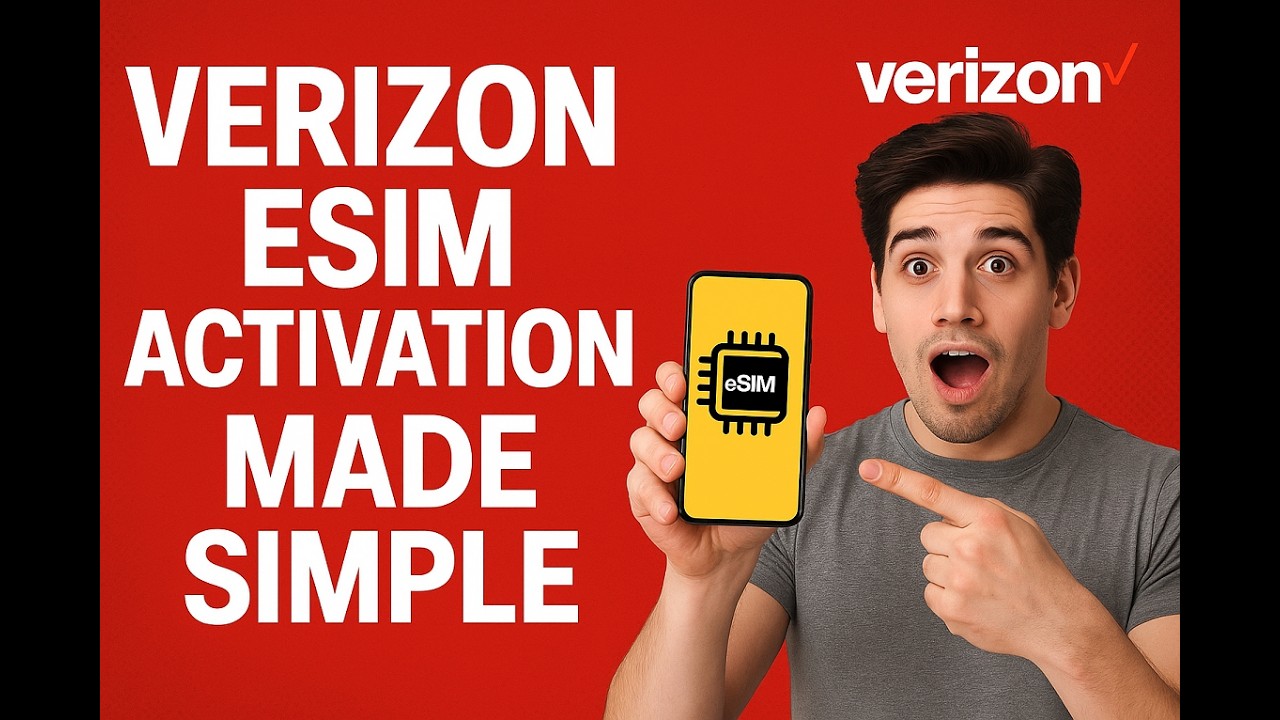 Step-by-Step Guide: Verizon eSIM Activation Made Simple - YouTube