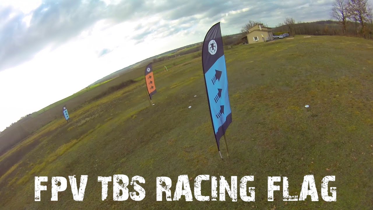 FPV TBS RACING FLAG - 4 laps - YouTube