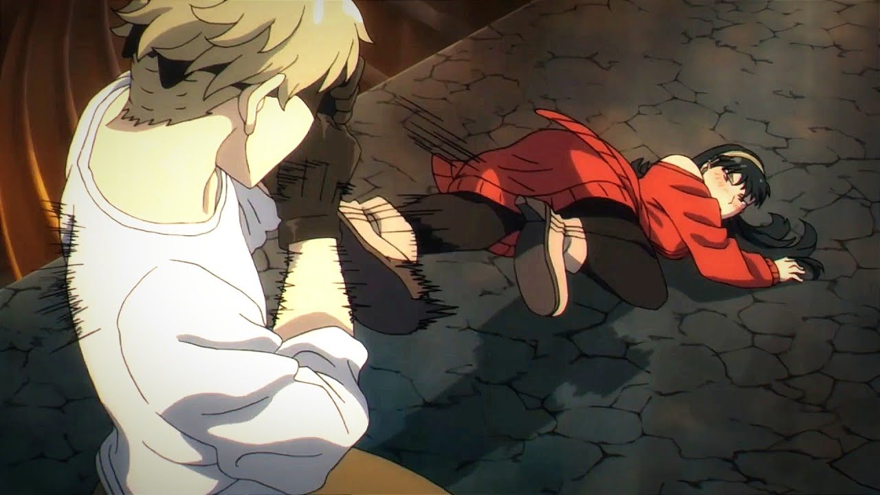 Drunk Yor Vs Loid Fight Scene | Spy X Family | - YouTube