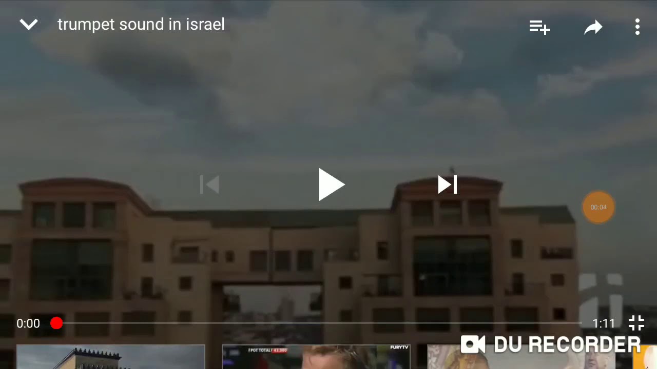 Suara terompet di Israel. Peringatan, jelang hari akhir - YouTube