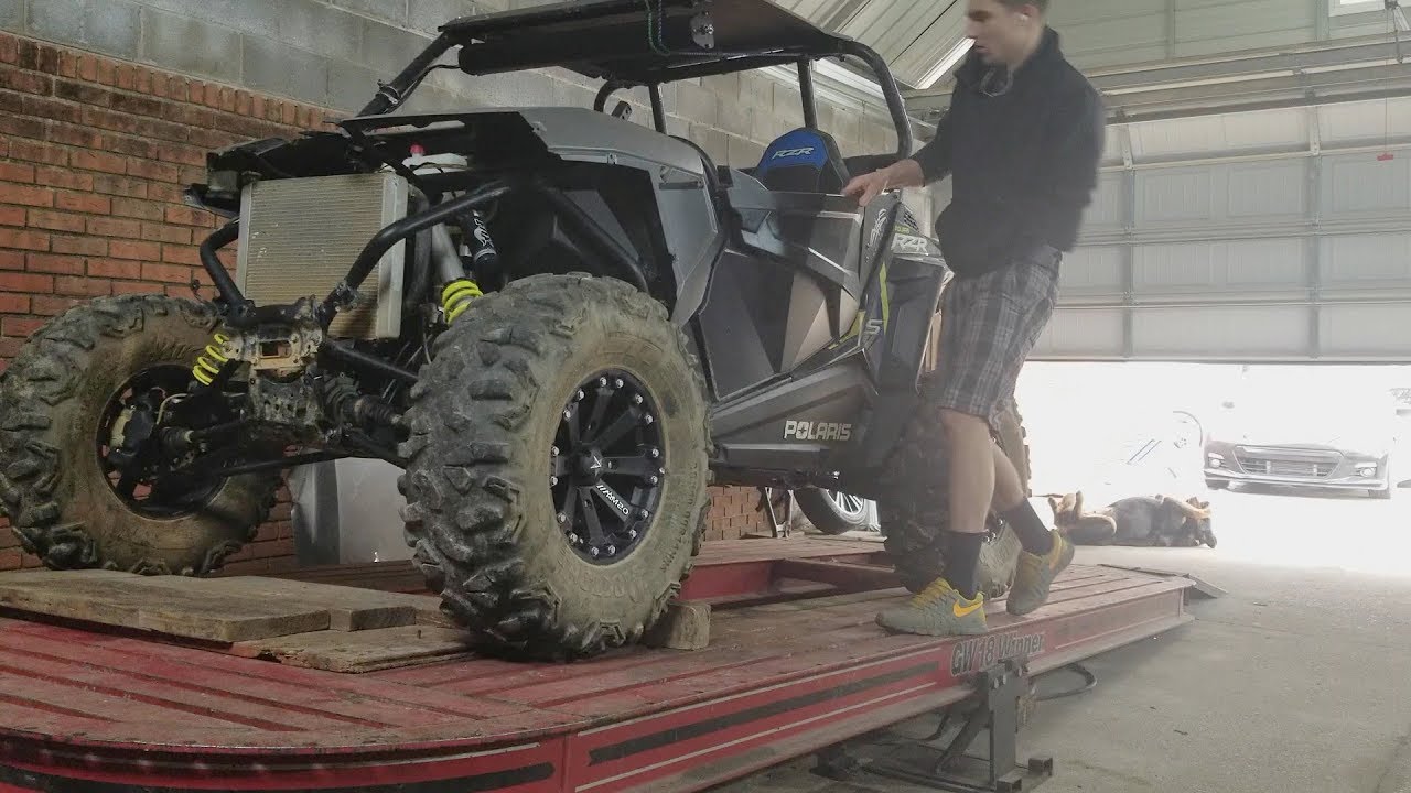 Rebuilding A Wrecked 2015 Polaris RZR 900 [part 2] - YouTube