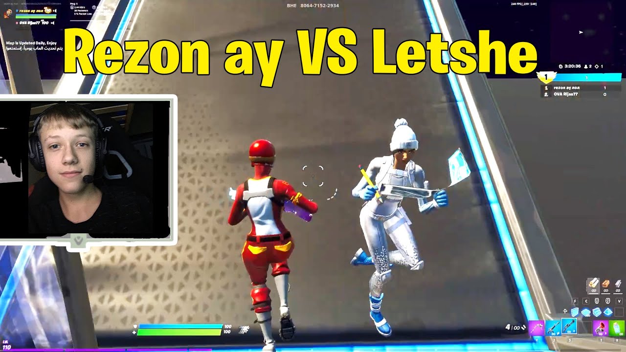 Rezon ay VS Letshe 1v1 Buildfights | Fortnite - YouTube