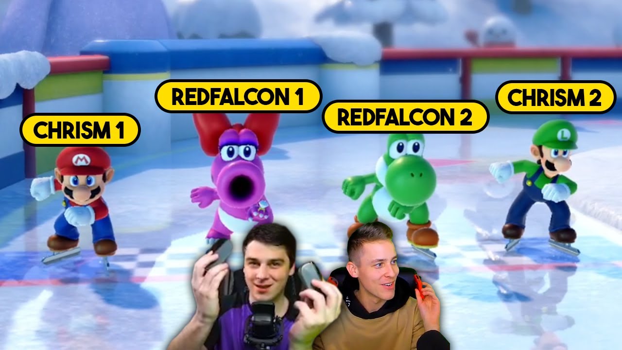 Double Controller 1 vs 1 with RedFalcon in Mario Party Superstars - YouTube