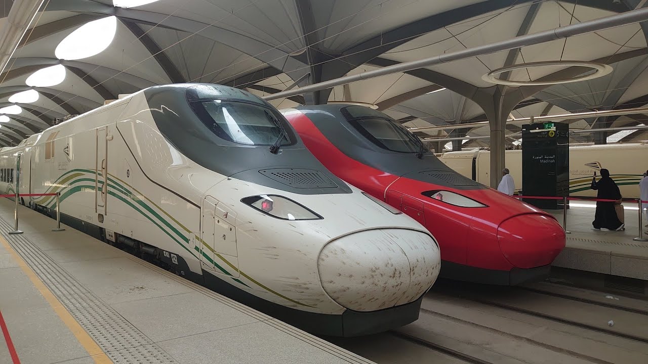 Jeddah to Medina High-Speed Train | Haramain Railway Journey 🇸🇦 - YouTube