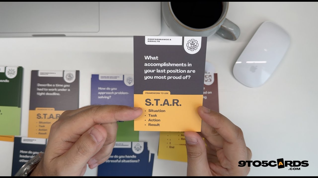 9to5Cards - The Behavioral Interview Flash Cards Pack - YouTube