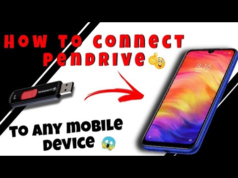 HOW TO CONNECT PENDRIVE TO ANY MOBILE DIVICE 😱|¶|Simple and 💯 working ...