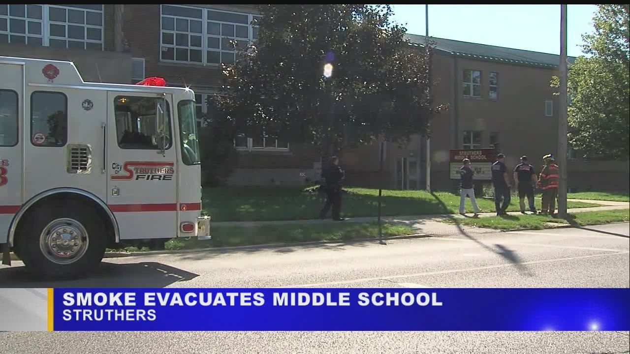 Smoke at Struthers Middle School - YouTube