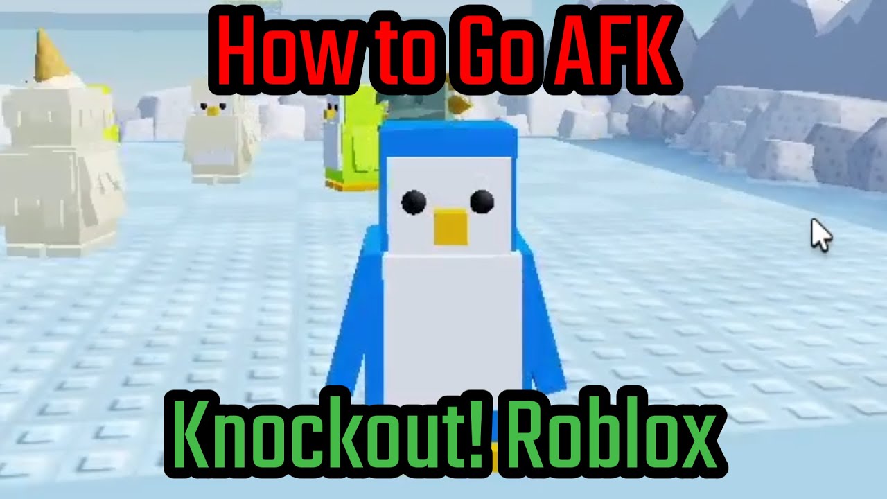 How to Go AFK in Knockout! Roblox - YouTube