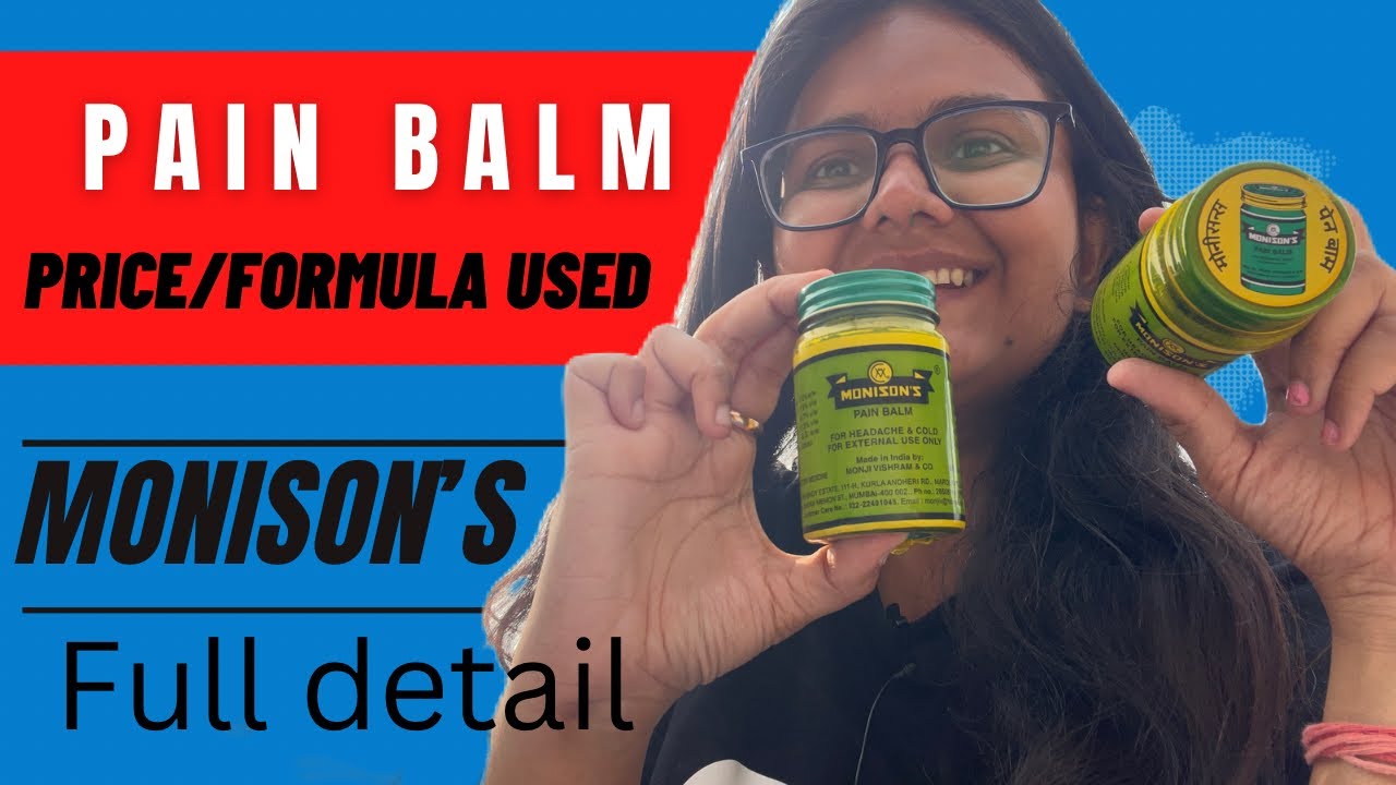 Best Pain Balm | Balm for headache , cold and joint pain | Monison’s ...