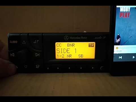 Mercedes Audio 30 Becker BE3307 bluetooth mode - YouTube