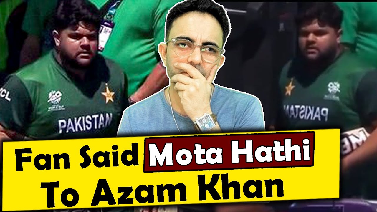 SHAME !! Azam Khan got involved in a heated argument with the fans ...