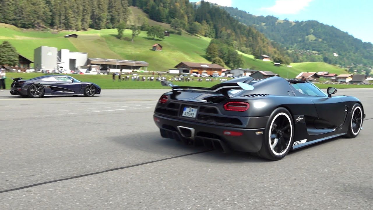 BEST of HYPERCARS Drag Racing! Chiron Sport vs SVJ vs Agera X vs Regera ...