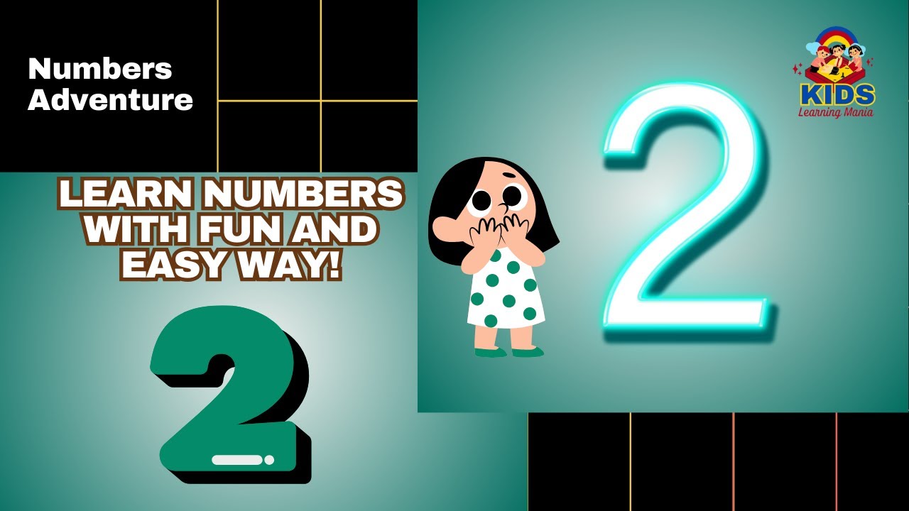 The Number Two | Number 2 | Number Song In Fun Way | 2 Number Poem ...