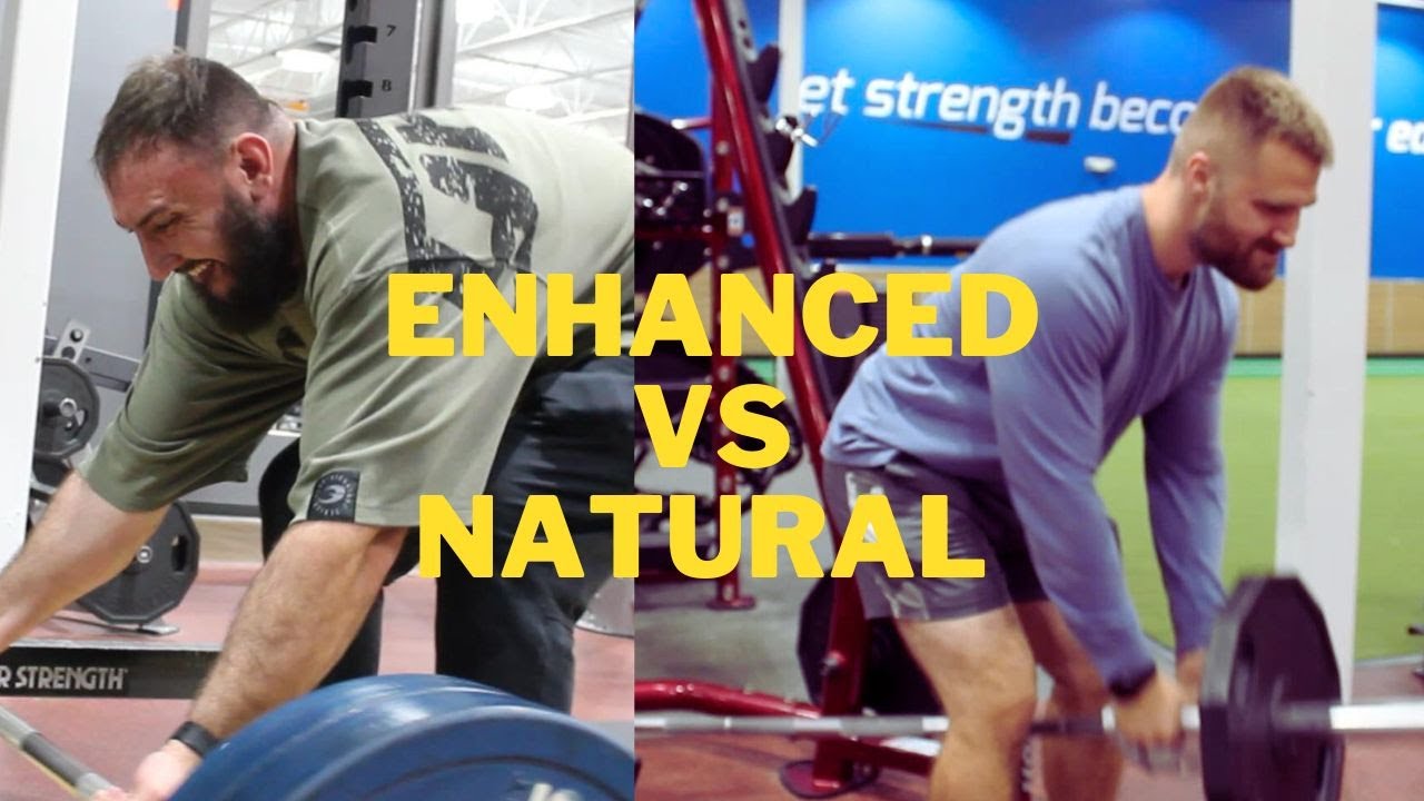 ENHANCED BODY BUILDER VS BEING NATURAL! TRYING TO GROW BACK AND LATS ...