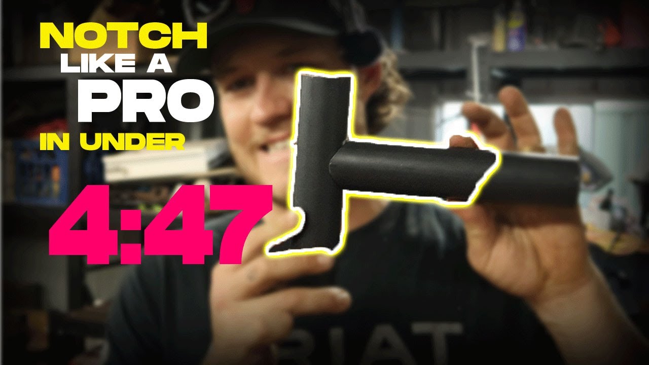 NOTCH TUBE LIKE A PRO IN UNDER 5 MINUTES - YouTube
