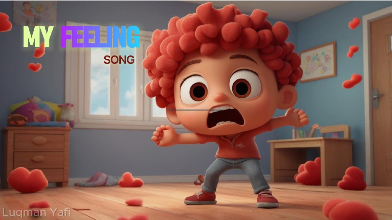 My Feelings Song 😄😢 | Learn Emotions for Kids | Fun Cartoon Sing-Along ...