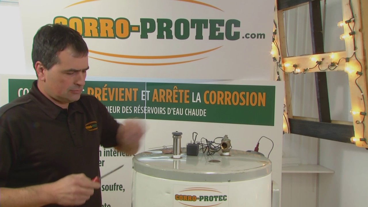 Fonctionnement de l'anode Corro-Protec - YouTube
