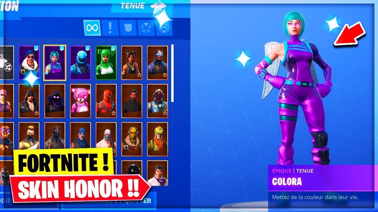 Obtient DÈs Maintenant Le Skin Colora Sur Fortnite À Un Prix TrÈs