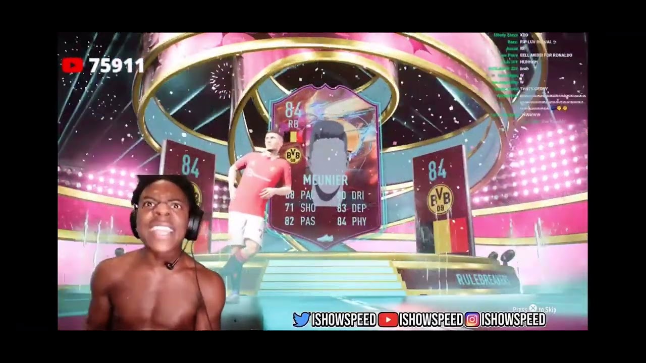 ISHOWSPEED (stream highlight) BVB BUMBLEBEES the sequel - YouTube