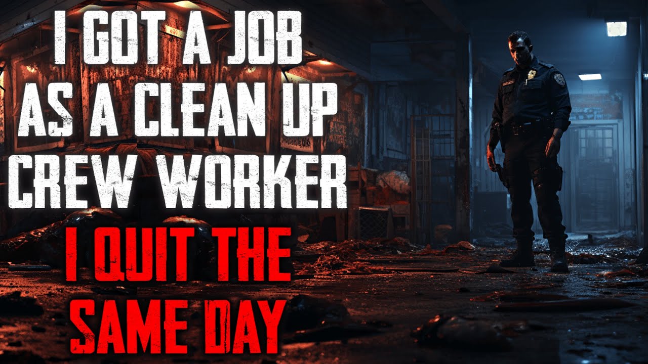 "I Got A Job As A Clean Up Crew Worker I Quit The Same Day" CreepyPasta ...