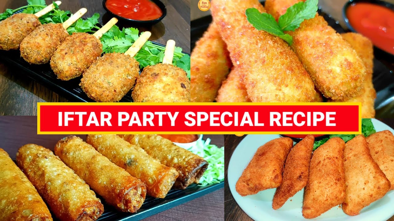 Iftar Party Idea | Ramzan Iftar Special recipe | 4 delicious👌 Recipe ...