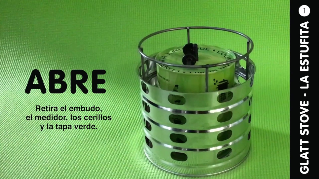 La Estufita- instrucciones de uso - YouTube