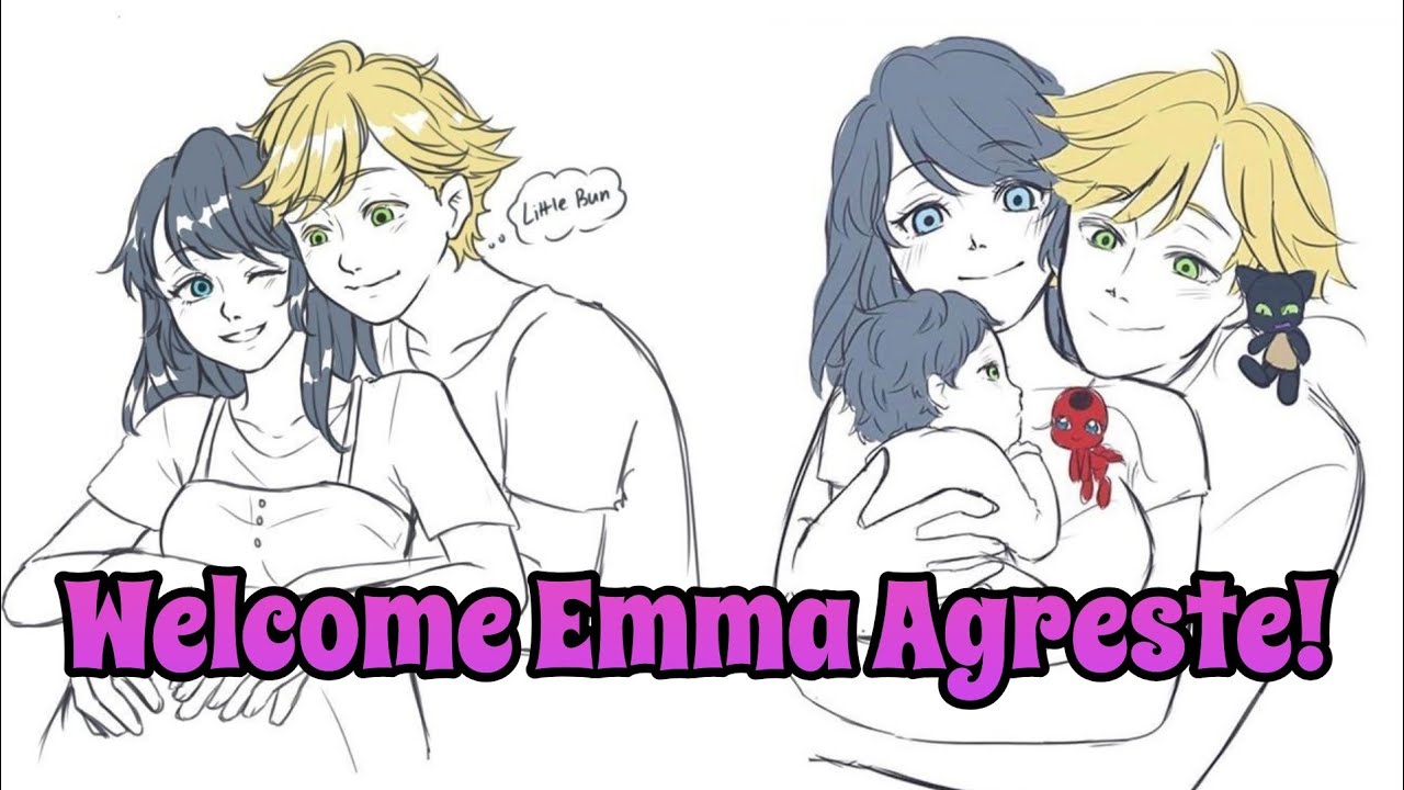 Marinette Gave Birth|Welcome Emma Agreste!|Adrienette Vlogging|Ep137 ...
