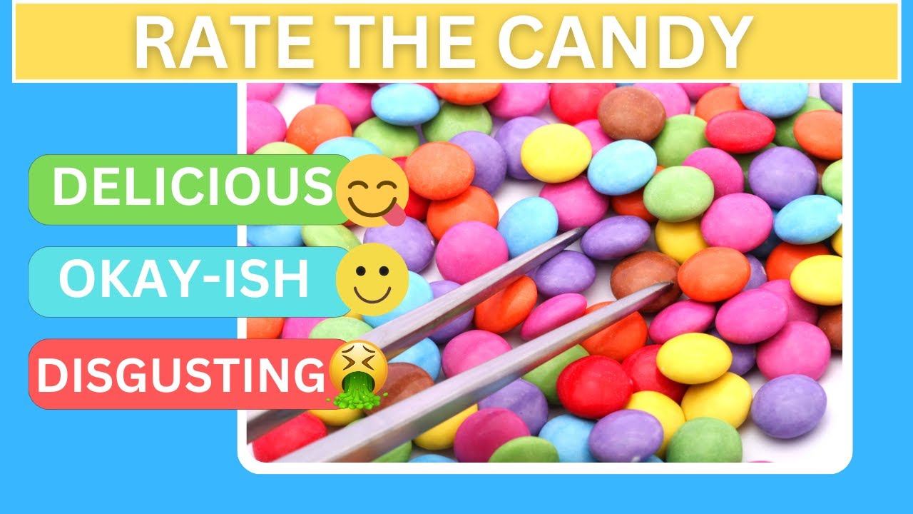 Rate the Candy & Sweets Challenge 🍫🍬 Ultimate Candy Tier List | Food ...