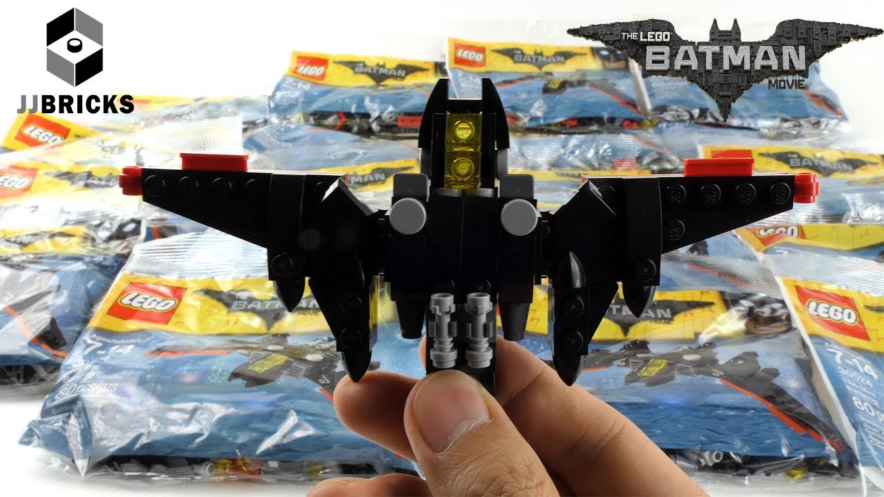 Lego Batman Movie 30524 The Mini Batwing - Lego Speed Build - YouTube