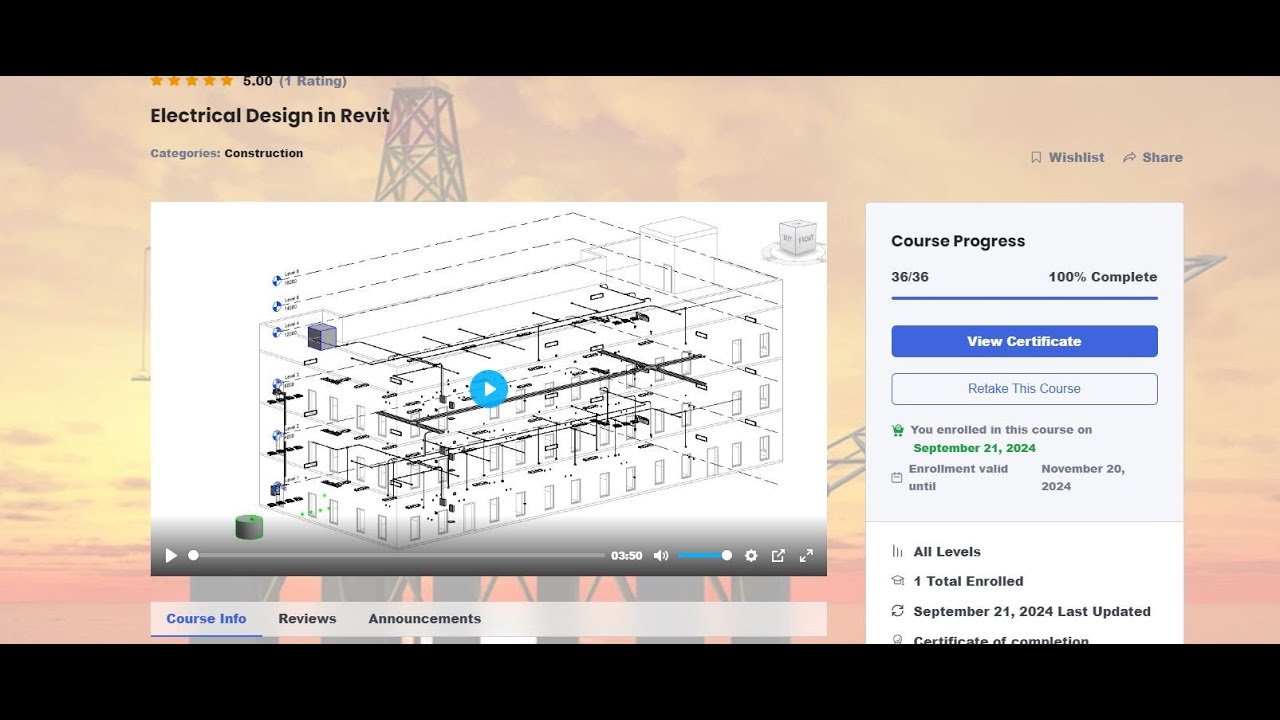 About Video Streaming course Electrical Design in Revit - YouTube