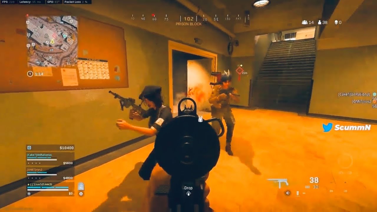 SCUMMN GOT 💩 ON BY A SWEATY TRIO 🤯 (REBIRTH) - YouTube