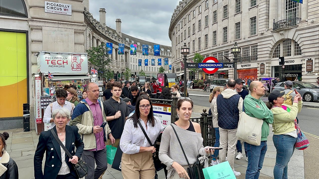 London City Tour 2024 Walking The Street Of West London Central