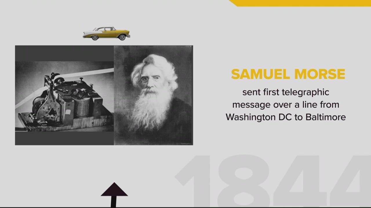 Today in History | First telegraphic message was sent - YouTube