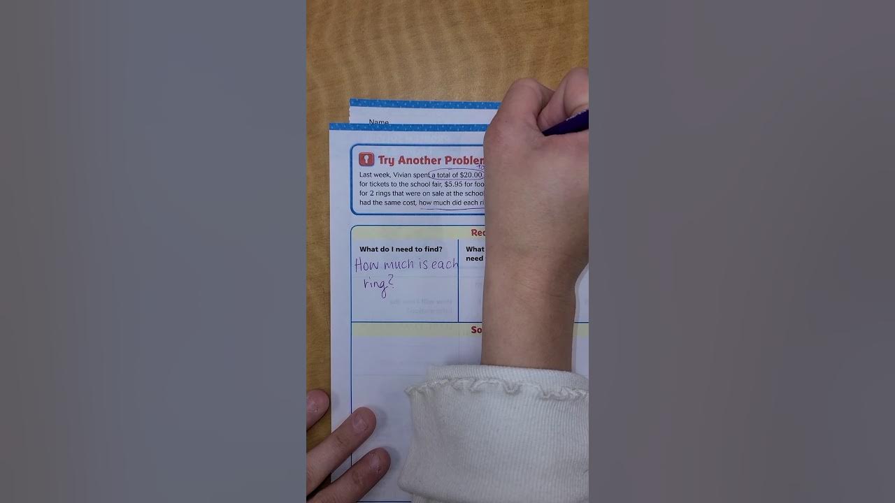 Go Math: Lesson 5.8- Problem Solving- Decimal Operations - YouTube