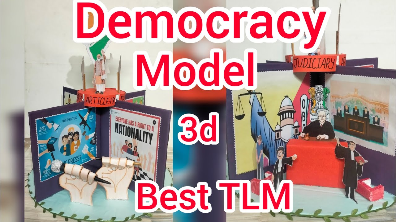 democracy model / 3d model #innovativeproject#exhibitionmodel #tlmideas ...